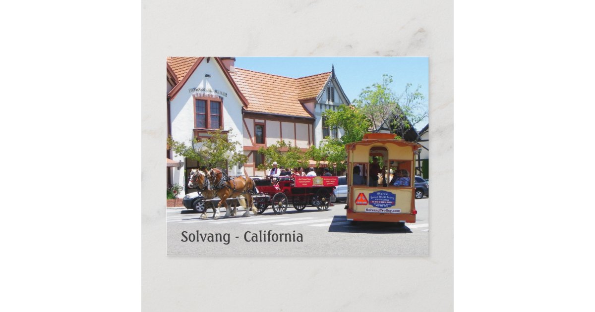 Cool Solvang Postcard! Postcard | Zazzle