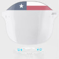 Cool State of Texas Flag Face Shield | Zazzle