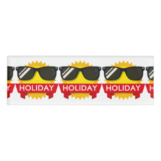 Holiday Name Tags | Zazzle