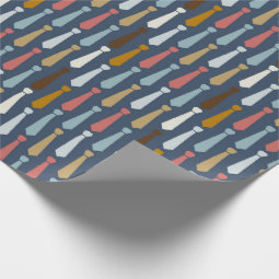 cool tiled tie pattern men wrapping paper | Zazzle