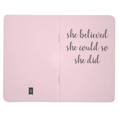 cool trendy hipster inspirational quote notebook | Zazzle