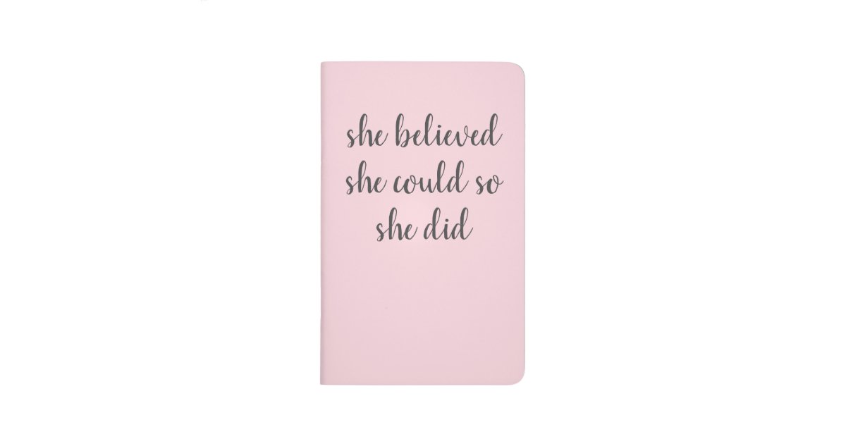 cool trendy hipster inspirational quote notebook | Zazzle