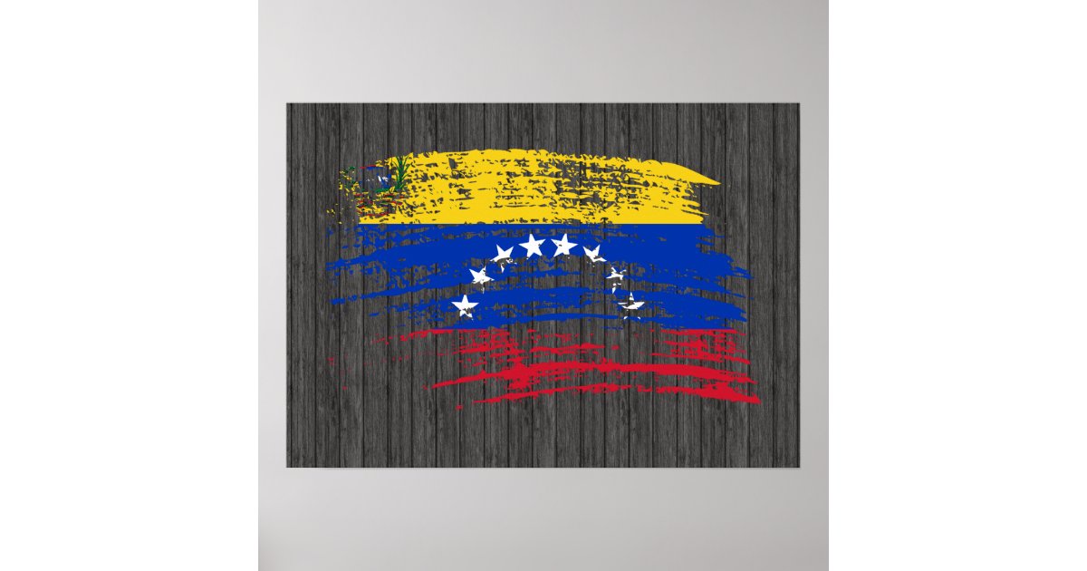 Cool Venezuelan flag design Poster | Zazzle