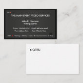 Cool Videographer Business Cards | Zazzle