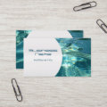 Cool Water Background Business Card 5 | Zazzle