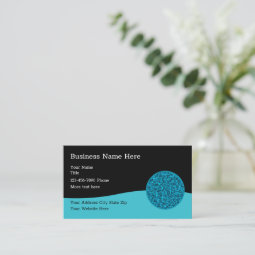 Cool Water Theme Business Card Template | Zazzle