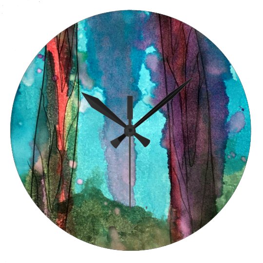 Swimming Design Wall Clock | Zazzle.com