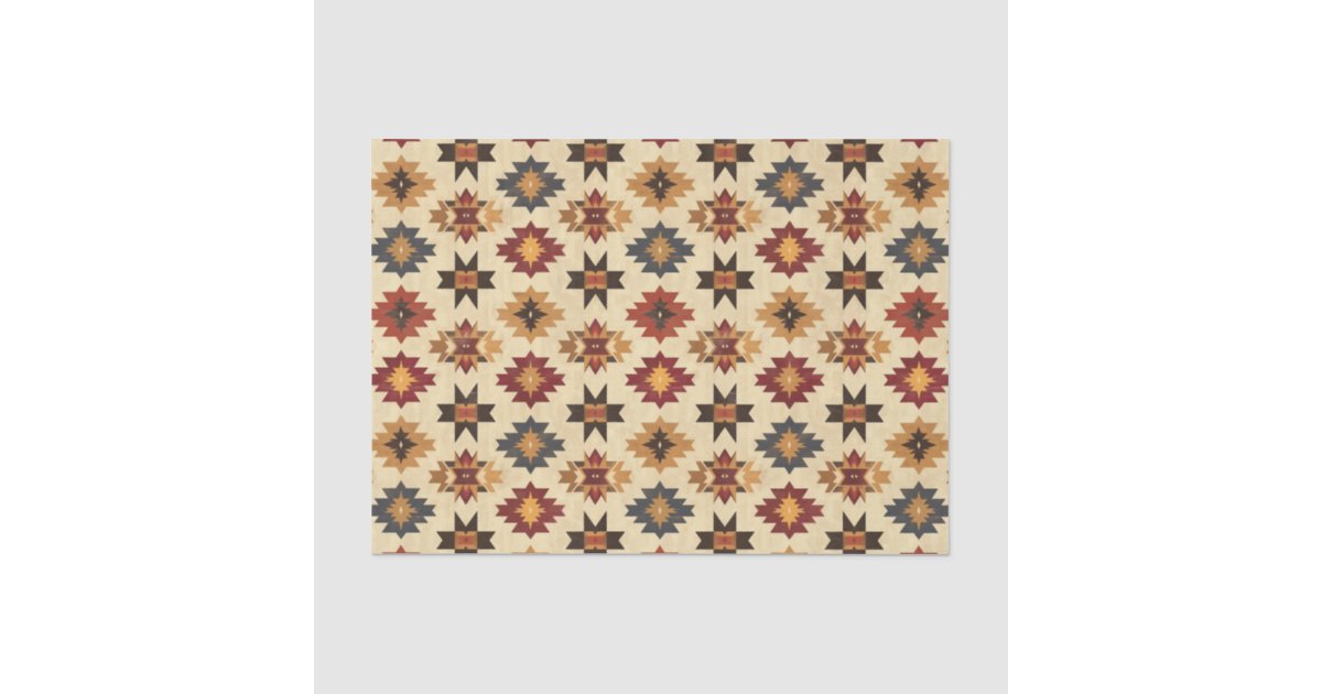 Cool Western lovers pattern Tissue Paper | Zazzle