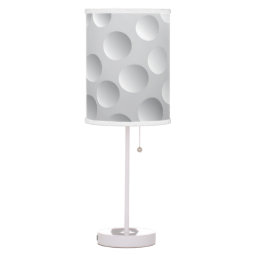 Cool White Golf Ball Texture, Golfer Table Lamp | Zazzle
