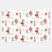 Cool Yule | Mid-Century Christmas Holiday Wrapping Paper Sheets | Zazzle