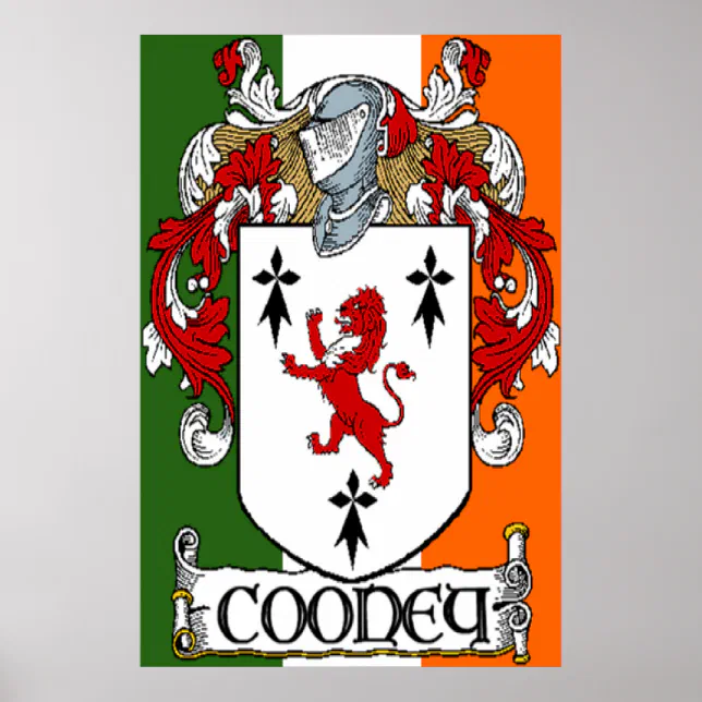 Cooney Coat of Arms Print | Zazzle