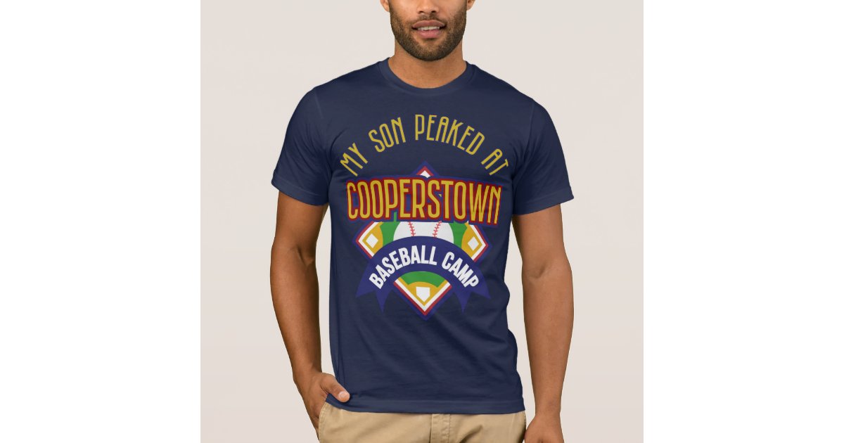 Cooperstown Baseball Camp T-Shirt | Zazzle
