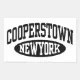 Cooperstown New York Rectangular Sticker | Zazzle