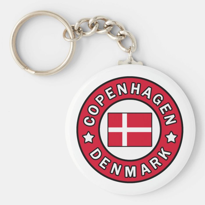 Copenhagen Denmark keychain | Zazzle.com