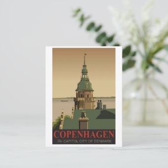 Copenhagen, Denmark Postcard | Zazzle