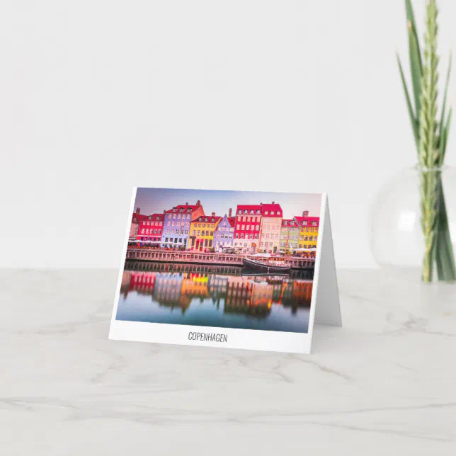 Copenhagen, Denmark travel postcard | Zazzle