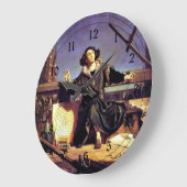 Copernicus in the Tower at Frombork Large Clock | Zazzle