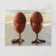 Copper Chicken Feet Egg Cups Postcard | Zazzle