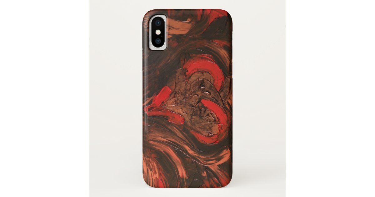 Copper heart phone case | Zazzle