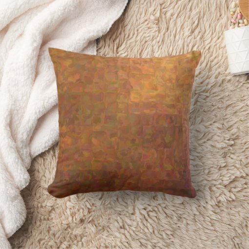 copper throw pillow | Zazzle