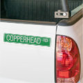 Copperhead Road street sign Bumper Sticker | Zazzle
