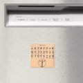 Coptic Alphabet Magnet | Zazzle
