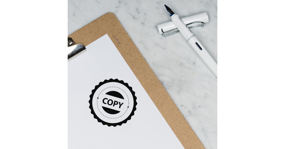Copy, Accountant, Small Business Rubber Stamp | Zazzle