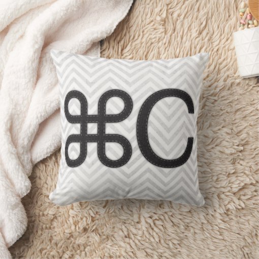 Copy Apple C Mac Pillow | Zazzle