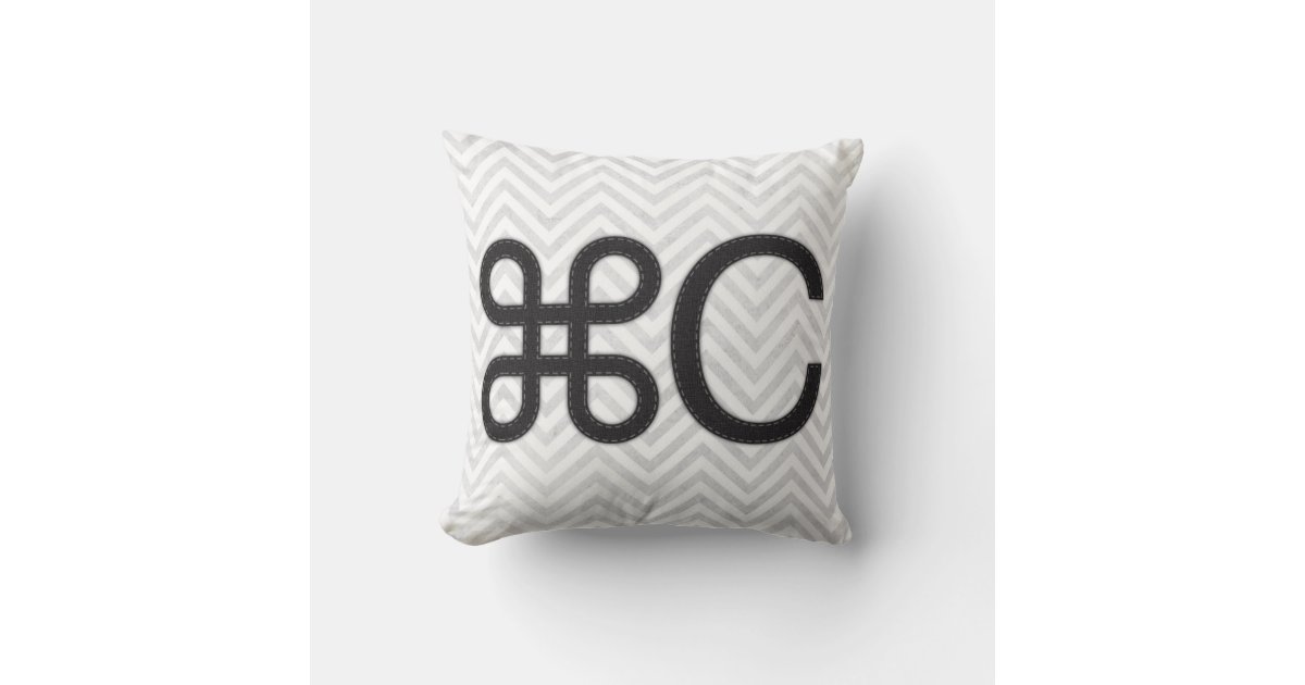 Copy Apple C Mac Pillow | Zazzle