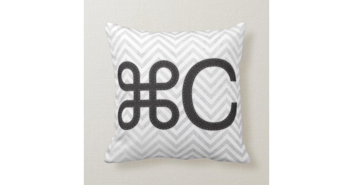Copy Apple C Mac Pillow | Zazzle.com