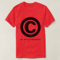 Copyright Symbol t-shirt | Zazzle