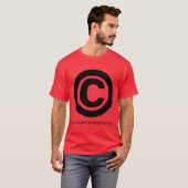 Copyright Symbol t-shirt | Zazzle
