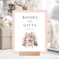 Coquette Pink Bow Baby Shower Cards And Gifts Poster | Zazzle