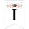 Coquette Pink Bow Congratulations | Graduation Bunting Flags | Zazzle