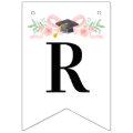 Coquette Pink Bow Congratulations | Graduation Bunting Flags | Zazzle