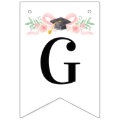 Coquette Pink Bow Congratulations | Graduation Bunting Flags | Zazzle