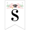 Coquette Pink Bow Congratulations | Graduation Bunting Flags | Zazzle