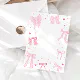 Coquette Pink Bow Ribbon Note Card | Zazzle