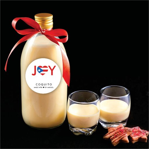 Coquito Joy Food and Beverage Label Set | Zazzle