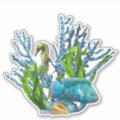 Coral Reef Sticker | Zazzle