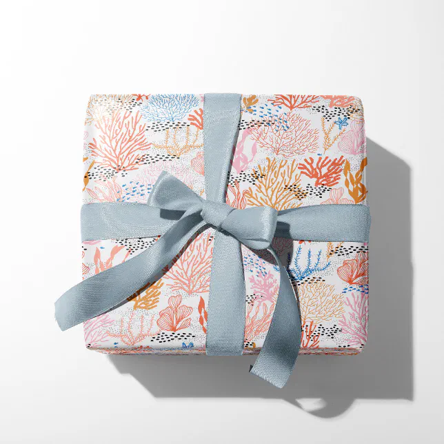 Coral Reef Wrapping Paper | Zazzle