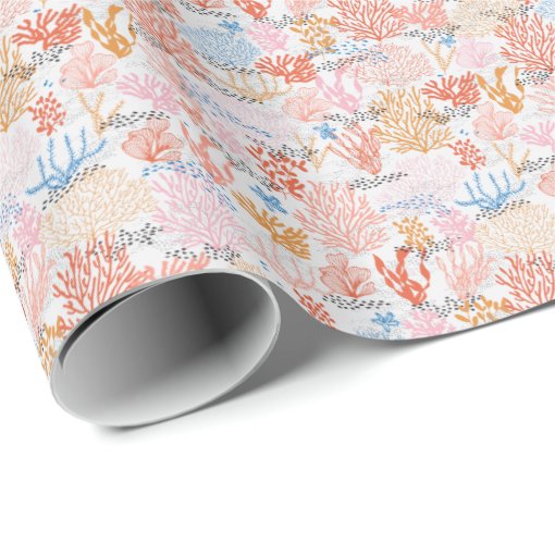 Coral Reef Wrapping Paper | Zazzle