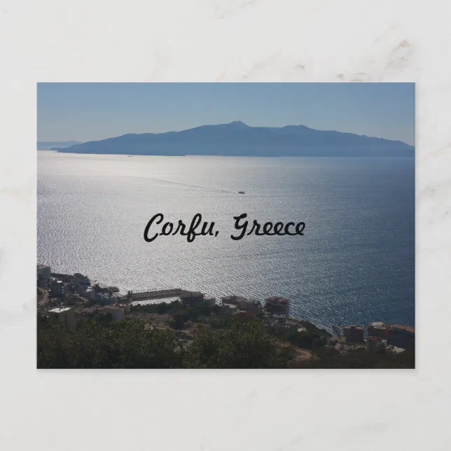 Corfu, Greece Postcard | Zazzle