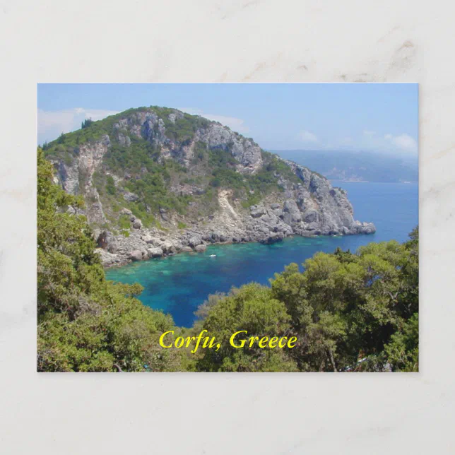 Corfu, Greece Postcard | Zazzle