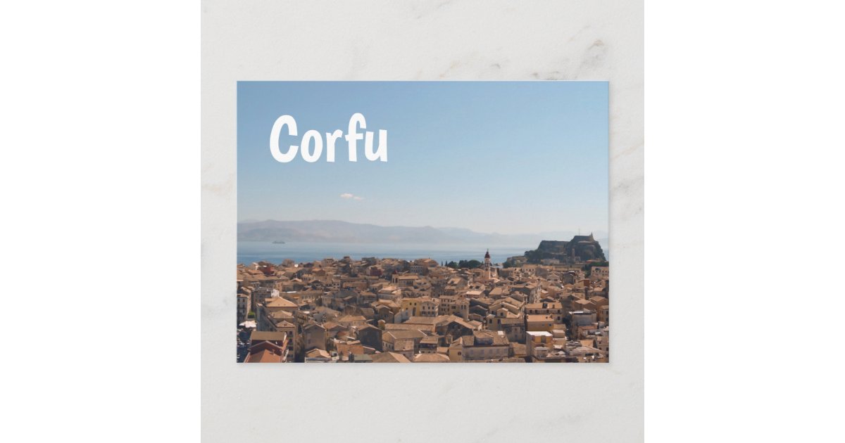 Corfu Postcard | Zazzle