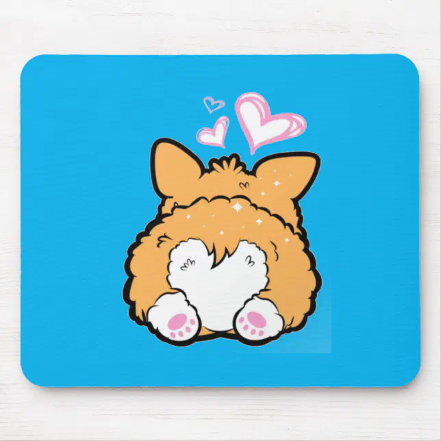 Corgi Butt Mouse Pad | Zazzle