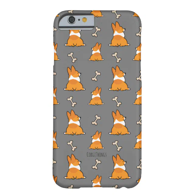 Corgi Butt Phone Case | Customizable | Zazzle