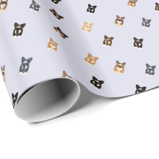 Corgi Butts Wrapping Paper | Zazzle