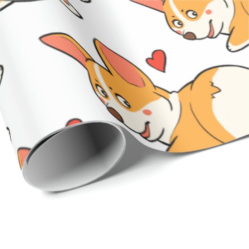 Corgi Butts Wrapping Paper | Zazzle