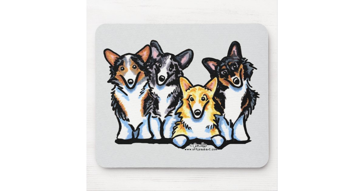 Corgi Clan Mouse Pad | Zazzle